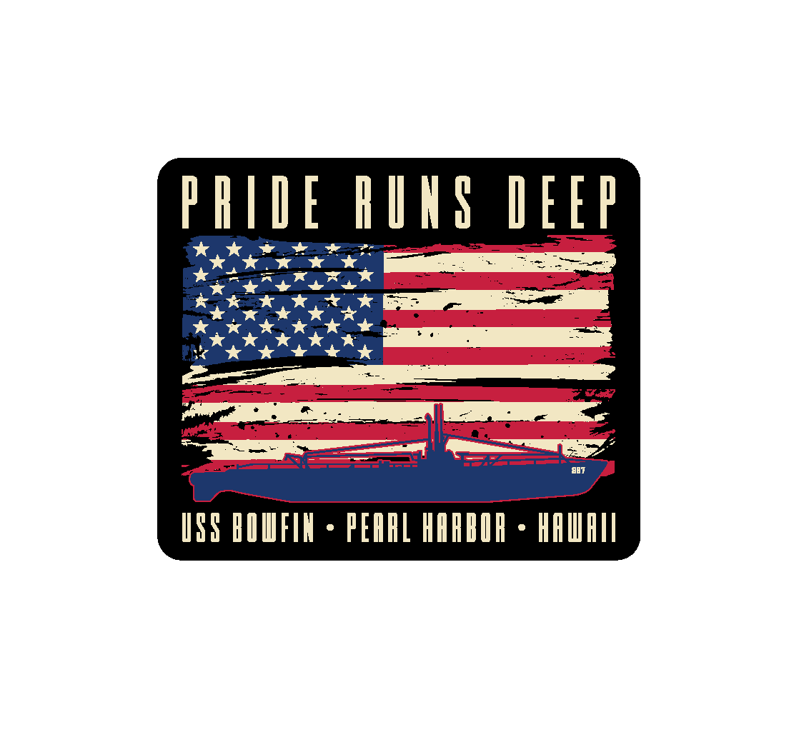 Pride Runs Deep Sticker – shopbowfin
